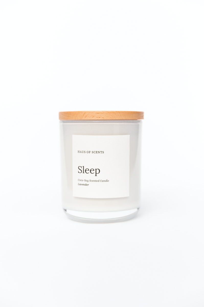 Sleep Candle - Lavender – Haus of Scents